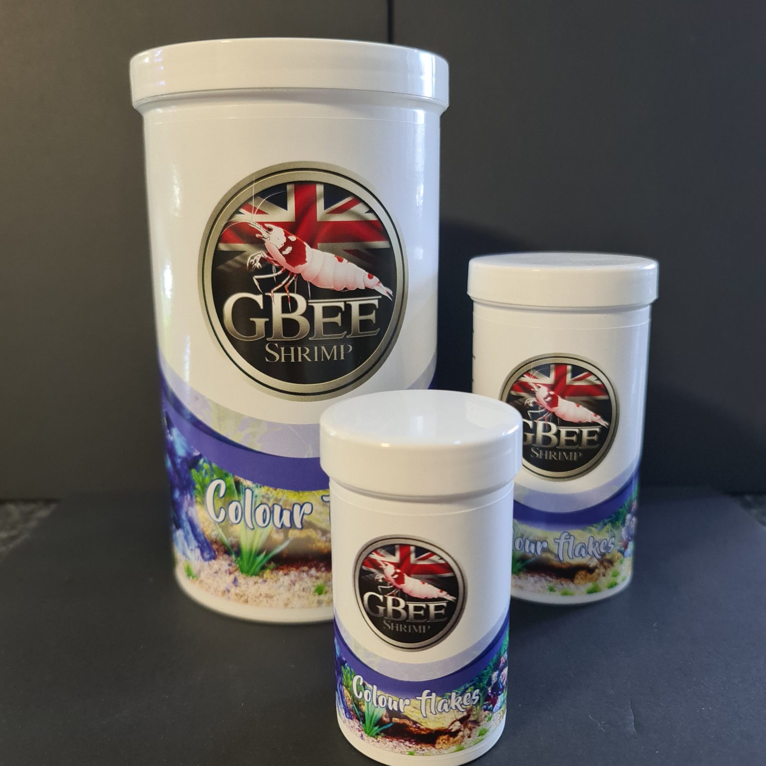 Tropical Colour Flakes (GBee Logo) - GBee Shrimp & Aquatics Ltd